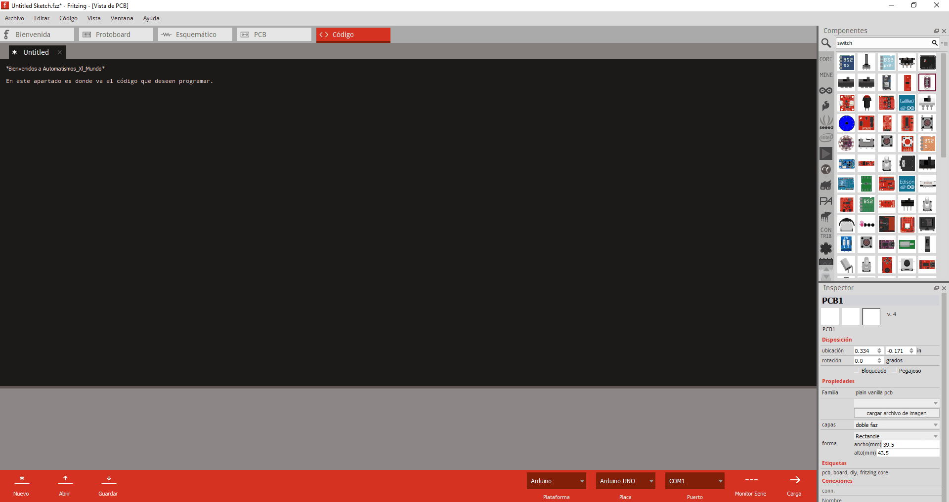 Fritzing, all you need to know - AutomatismosMundo