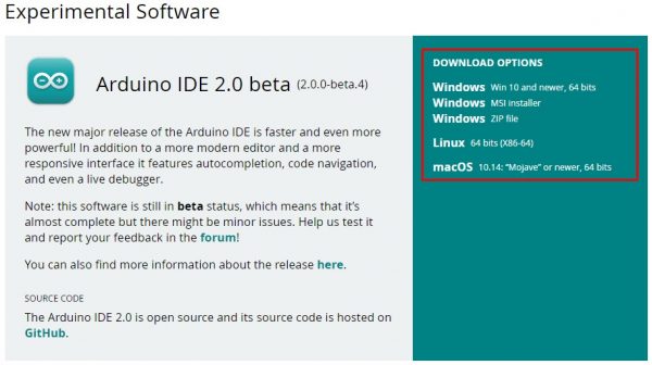 Automatismos_Xl_Mundo - Arduino IDE 2.0 primeras impresiones